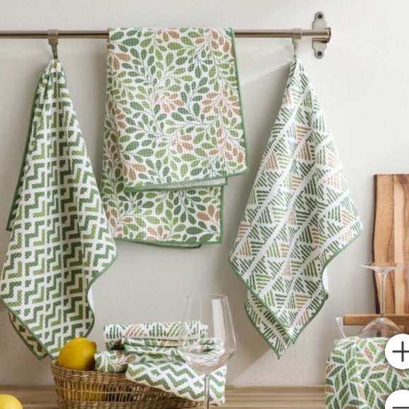 Kitchen | Microfiber Kitchen Towels 8 Pack Green | Poshmark